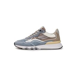 Floris van Bommel Sneakers 'Zager 03' male size 38.5 Light beige / Light blue / Taupe