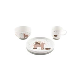Sterntaler Geschirrset Herren Gr&ouml;&szlig;e 0 schoko / mokka / wei&szlig;