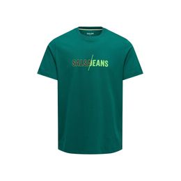 Salsa Jeans T-shirts Herren Gr&ouml;&szlig;e L gr&uuml;n
