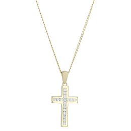 Akzent Anh&auml;nger '"Uaan" aus 925 Sterlingsilber, rhodiniert, langlebig' Damen Gr&ouml;&szlig;e One Size gold