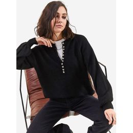 Bianco Lucci Pullover 'Pullover' Damen Gr&ouml;&szlig;e S/M schwarz