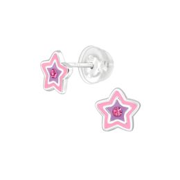 Maxte Ohrringe Damen Gr&ouml;&szlig;e 8 mm silber