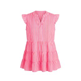 Angel of Style Bluse Damen Gr&ouml;&szlig;e 10XL rot / wei&szlig;