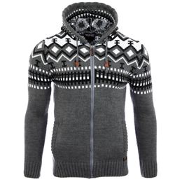 Reslad Knit Cardigan 'RS3104' male size L Anthracite