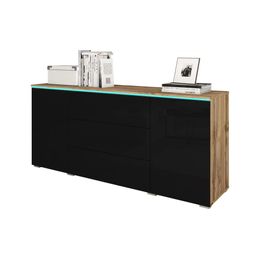 H&ouml;ffner Sideboard Vera holzfarben Ma&szlig;e (cm): B: 150 H: 67,9 &raquo; H&ouml;ffner
