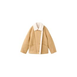 Mango Jacke 'Bunny' Damen Gr&ouml;&szlig;e M ecru / hellbraun