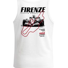 Neverless Shirt 'Firenze Mugello' Herren Gr&ouml;&szlig;e M wei&szlig;