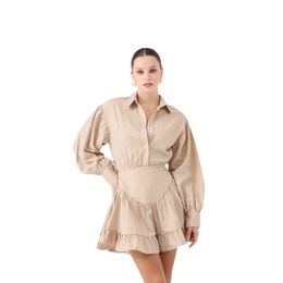 Holly Lolly Kleid Damen Gr&ouml;&szlig;e 36 beige Sommerkleid