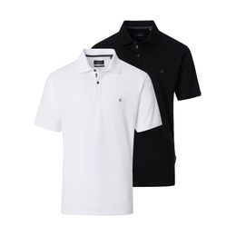 Casamoda Shirt 'Basic' male size XXXL mottled black