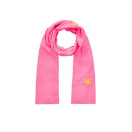 Codello Schal mit Sonnenmuster Damen Gr&ouml;&szlig;e One Size pink