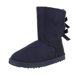 Ital-design Snowboots Damen Gr&ouml;&szlig;e 36 dunkelblau