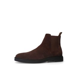 Manfield Chelsea Boots Herren Gr&ouml;&szlig;e 44 dunkelbraun