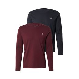 Marc O'Polo Shirt male size S Bordeaux / Black / White