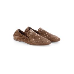 Kennel & Schmenger Kennel & Schmenger Classic Flats 'GLORY' female size 35.5 Brown