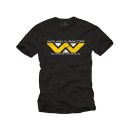 MAKAYA Shirt 'Weyland' male size XL Black
