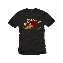Makaya Shirt 'Woody' Herren Gr&ouml;&szlig;e 5XL schwarz
