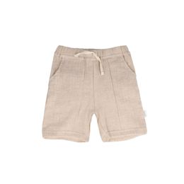 MaxiMo Hose 'GOTS MINI-Shorts,Musselinstoff' Gr&ouml;&szlig;e 110/116 beige