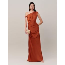 S&aacute;vel Kleid 'JUSTINA' Damen Gr&ouml;&szlig;e 36 rostbraun Sommerkleid