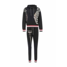 Cipo & Baxx Cipo & Baxx Jogginganzug Damen Gr&ouml;&szlig;e XL blutrot / schwarz / naturwei&szlig;