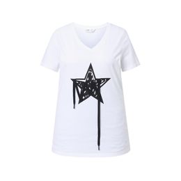 Angel of Style Shirt female size M Black / White