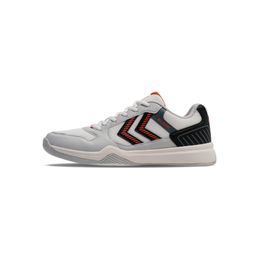 Hummel Sportschuh 'ALL COURT' Damen Gr&ouml;&szlig;e 46 grau / rot / schwarz / wei&szlig;