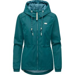 Ragwear Performance Jacket 'Dankka' female size XS Emerald
