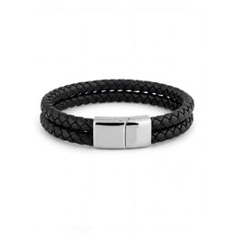 Akitsune Armband 'Simplicitas' Herren Gr&ouml;&szlig;e 19 cm schwarz