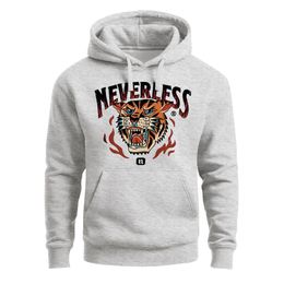 Neverless Sweatshirt 'Tiger' male size 4XL Grey
