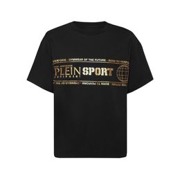 Plein Sport T-Shirt Herren Gr&ouml;&szlig;e L gold / schwarz