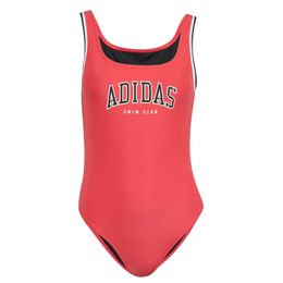 adidas Sportswear Sportbadeanzug 'COLLEGIATE U-BACK' Damen Gr&ouml;&szlig;e 5XL grenadine / schwarz / wei&szlig;