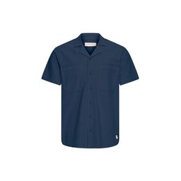 !Solid Button Up Shirt 'SDNeel' male size S Blue