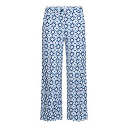 Stehmann Pyjamahose Damen Gr&ouml;&szlig;e XL blau / wei&szlig; Sommerkleid