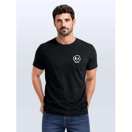 Neverless Shirt 'Logo skull' male size XXXL Black