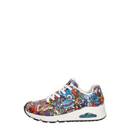 Skechers Sneaker low 'Uno-Color Doodle' Damen Gr&ouml;&szlig;e 36 wei&szlig; Sommerschuhe