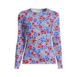 LANDS' END Schnelltrocknendes UPF 50 Sonnenschutz-Badeshirt f&uuml;r Damen in Plus-Gr&ouml;&szlig;e, Damen, size: plus, Gr&uuml;n, Nylon-Mischung, by Lands' End