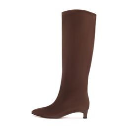 CESARE GASPARI Stiefel Damen Gr&ouml;&szlig;e 38 dunkelbraun