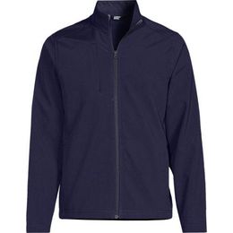 LANDS' END Softshell-Jacke f&uuml;r Herren, Herren, size: regular, Blau, Polyester, by Lands' End
