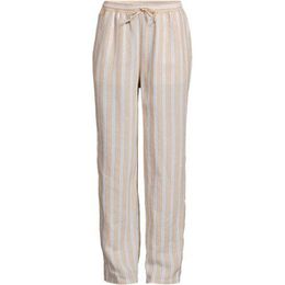 LANDS' END Relaxte Premium Reinleinen-Schlupfhose f&uuml;r Damen, Damen, size: regular, Elfenbein, Leinen, by Lands' End