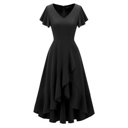 Zapaka Cocktail Dress female size 38 Black