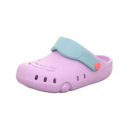 Superfit Pantolette 'Splash C' Jungen Gr&ouml;&szlig;e 32 hellblau / flieder