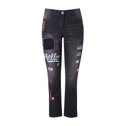 Angel of Style Jeans Damen Gr&ouml;&szlig;e 36/38 schwarz
