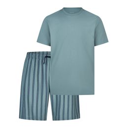 Ammann Pyjama kurz 'Mix & Match' Herren Gr&ouml;&szlig;e S blau