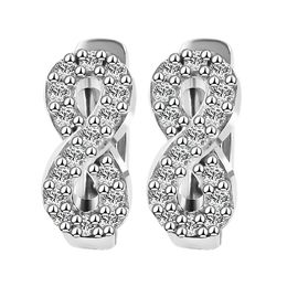 Akzent Ohrringe '"Adira" aus 925 Sterlingsilber, rhodiniert, langlebig' Damen Gr&ouml;&szlig;e One Size silber