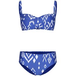 PASTUNETTE Bikini 'Bandeau bikini' Damen Gr&ouml;&szlig;e L/XL blau