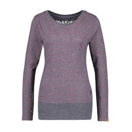 alife and kickin alife & kickin Shirt 'ConnyAK Z' female size M marine blue / Magenta