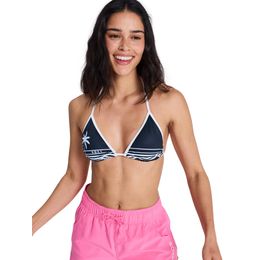 ROXY Bikini Top female size 110 Anthracite / White