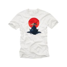Makaya Shirt 'Monk' Herren Gr&ouml;&szlig;e 5XL wei&szlig;