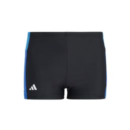 ADIDAS PERFORMANCE Athletic Swimwear 'Colourblock 3-Stripes Swim' boy size 92 Blue / Black / White