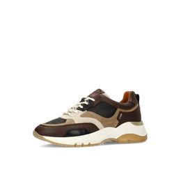 Manfield Sneaker Damen Gr&ouml;&szlig;e 42 beige / braun Sommerschuhe