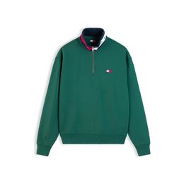 Tommy Jeans Sweatshirt male size S Blue / Green / Red / White